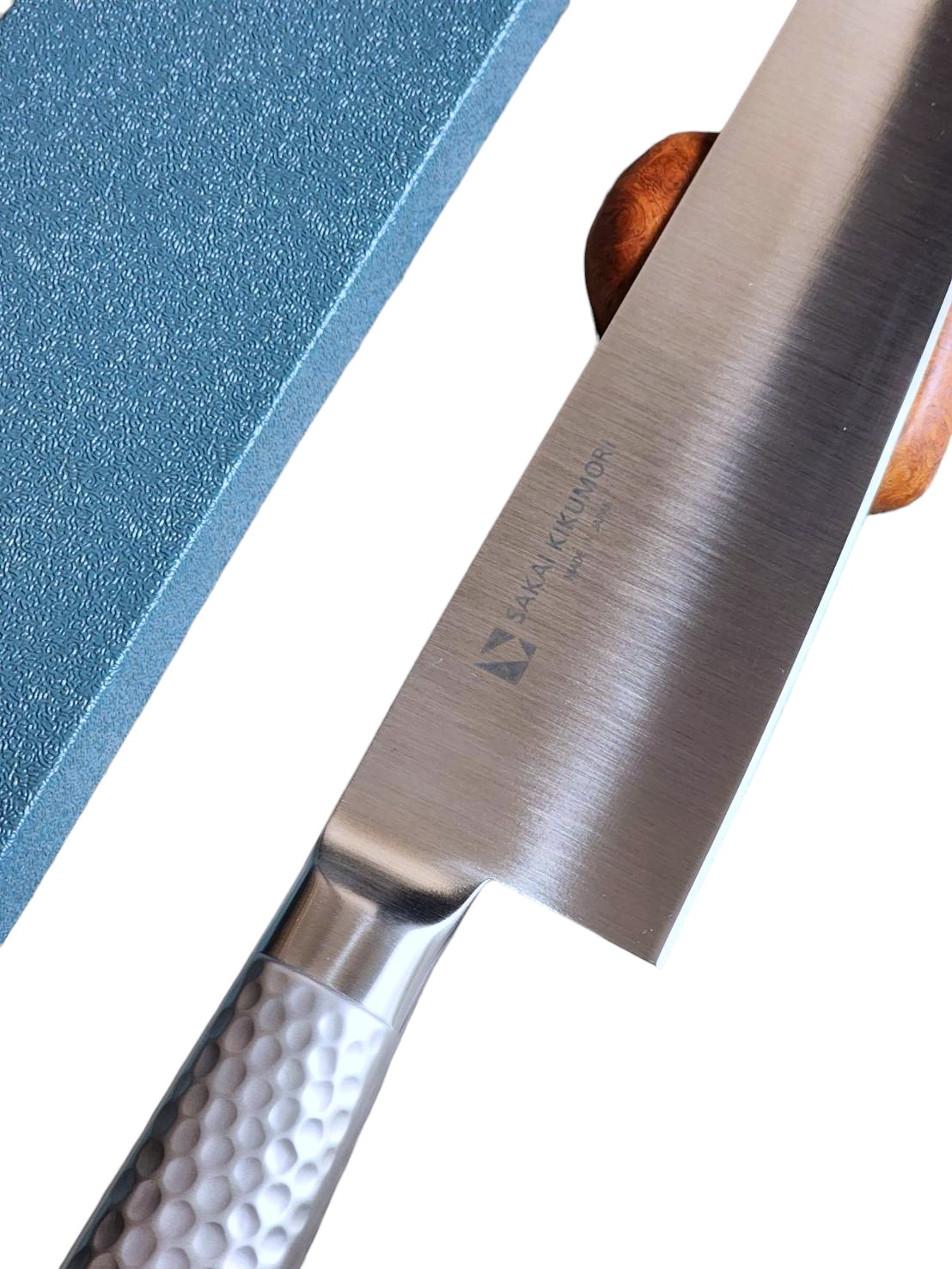 Kikumori All stainless Gyuto 24 cm. - Cutboy Knife