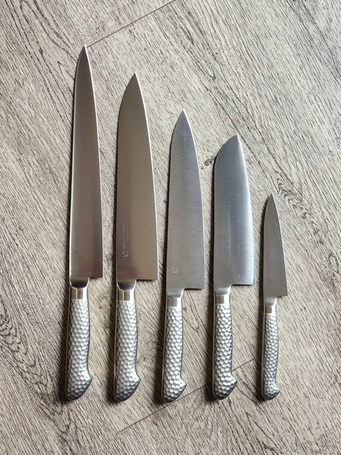 Kikumori All stainless Gyuto 24 cm. - Cutboy Knife