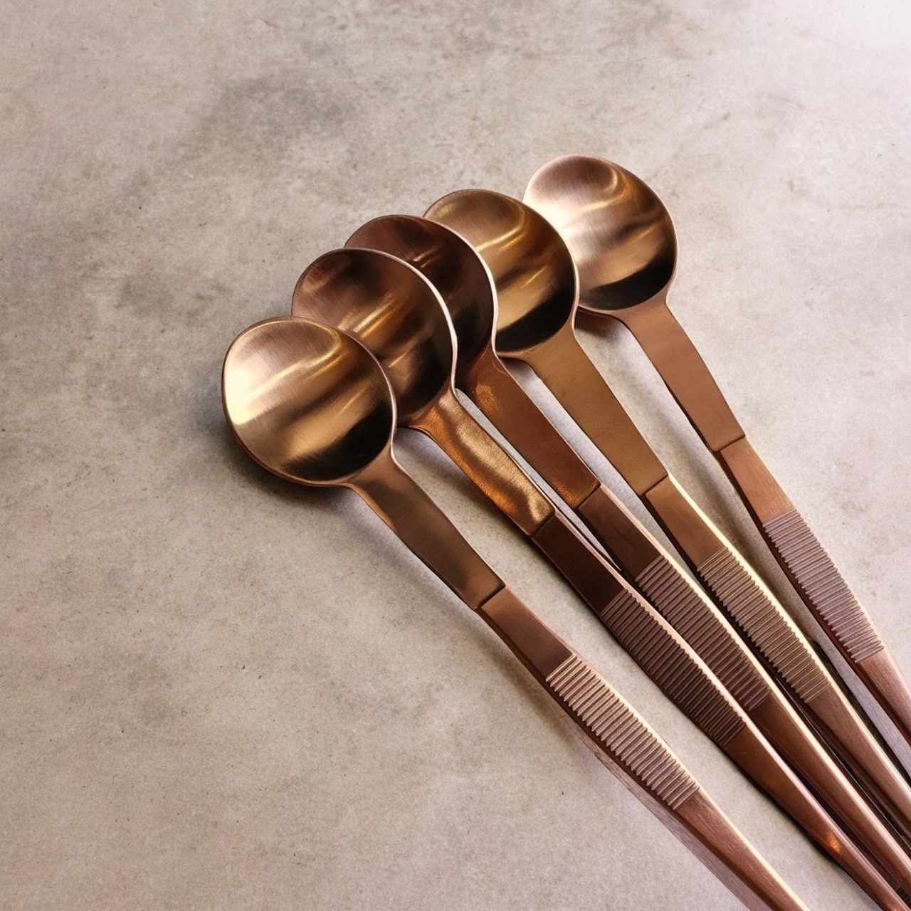 Spoon Tweezer Copper [19cm.] - Cutboy Knife